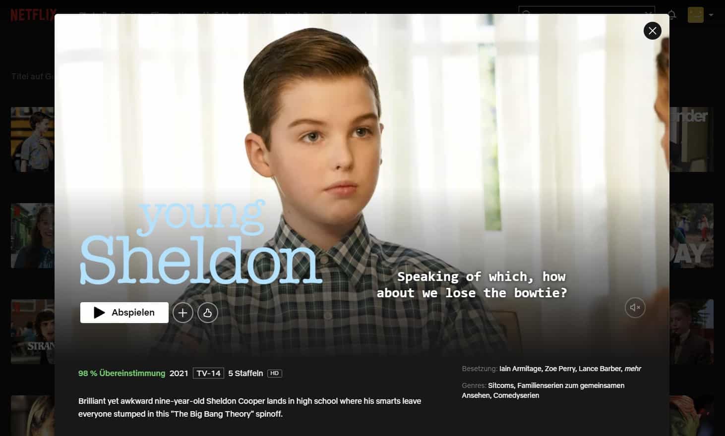Young Sheldon Netflix Deutschland 2023: So funktioniert’s!