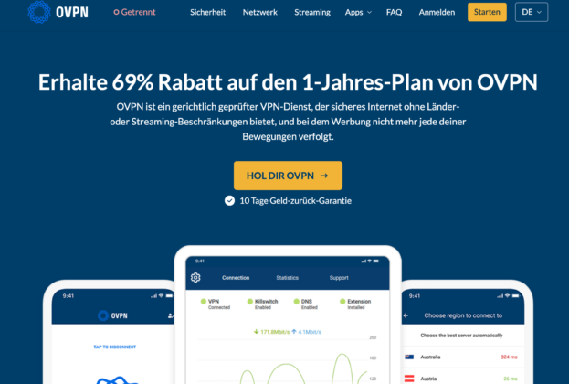 OVPN Test 2025: Unsere Erfahrung & Bewertung